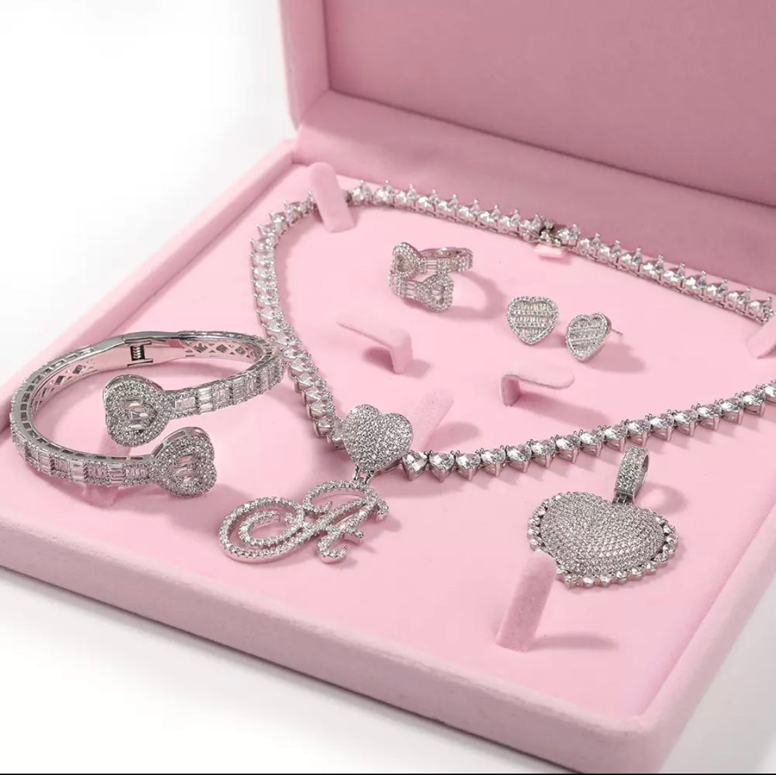 Mrs215 Blinged out Bundle jewelry set – Mrs215creations